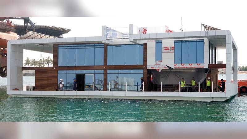 Floating House Project in the UAE | Waradana