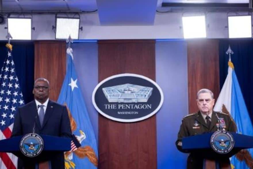 US Defense Secretary and Chairman of the Joint Chiefs of Staff Pledge ...