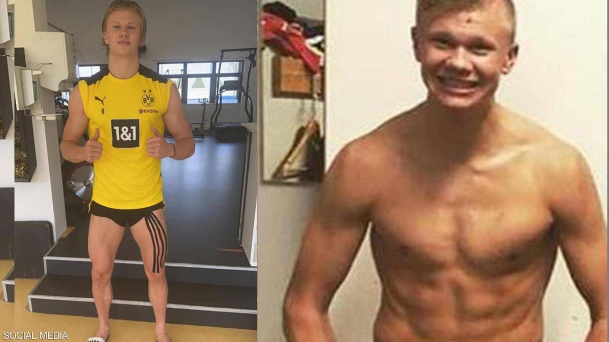 Haaland Boasts About His Muscles | Waradana
