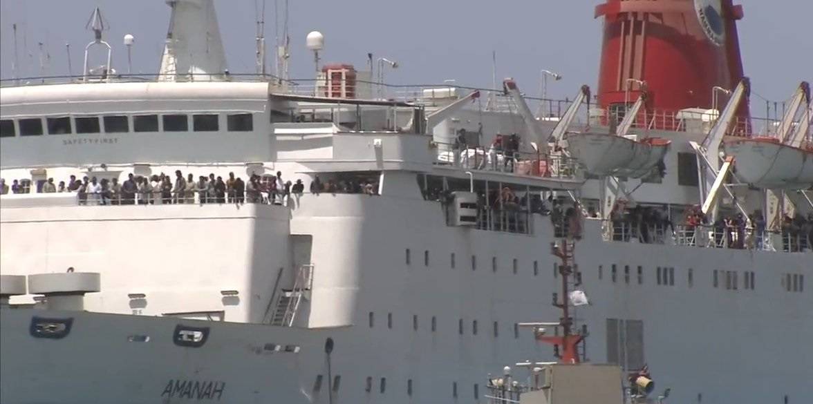 Largest Evacuation Operation from Sudan: The Ship ''Amana'' Arrives in ...