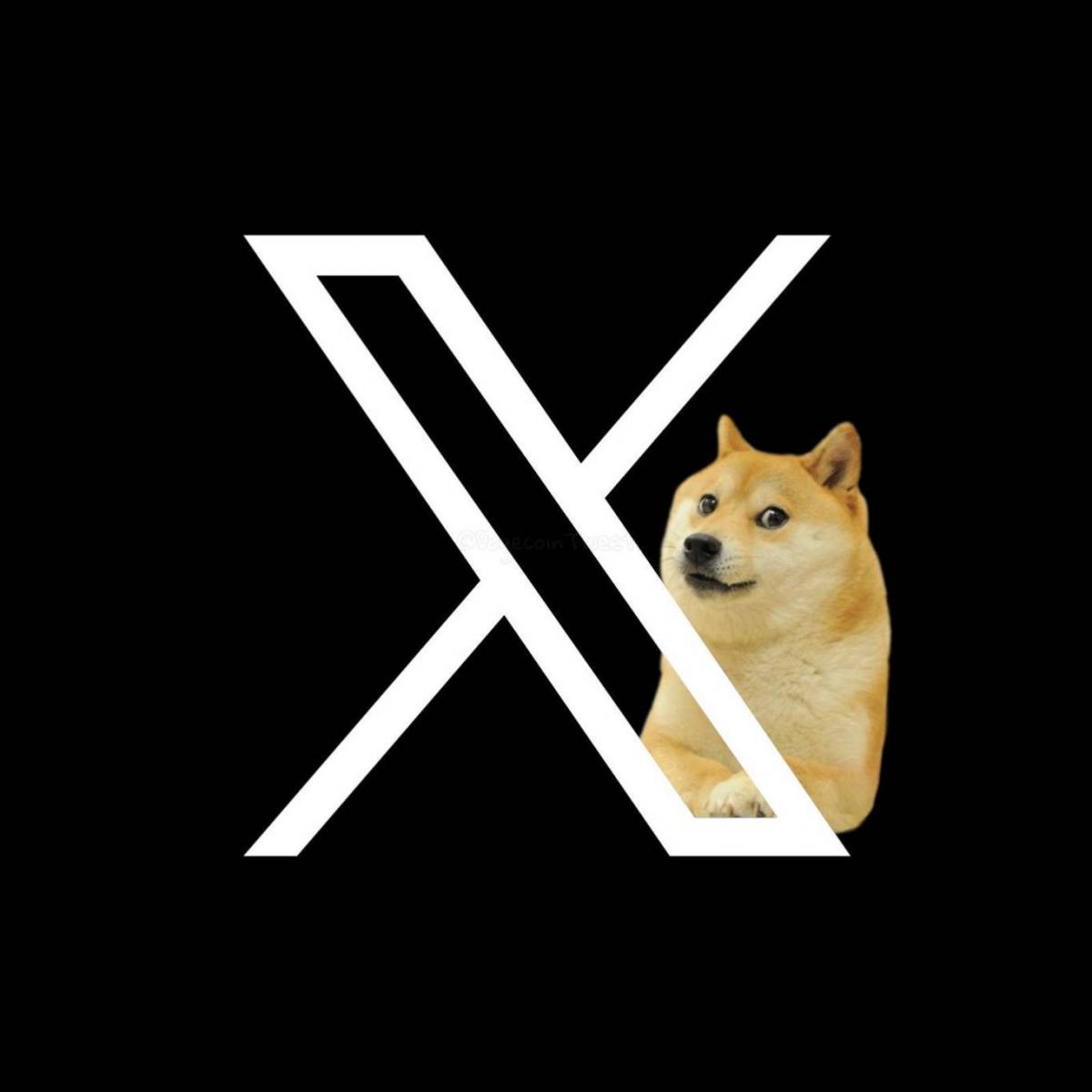 What is the Connection Between the ''X'' Logo and ''Dogecoin''? | Waradana