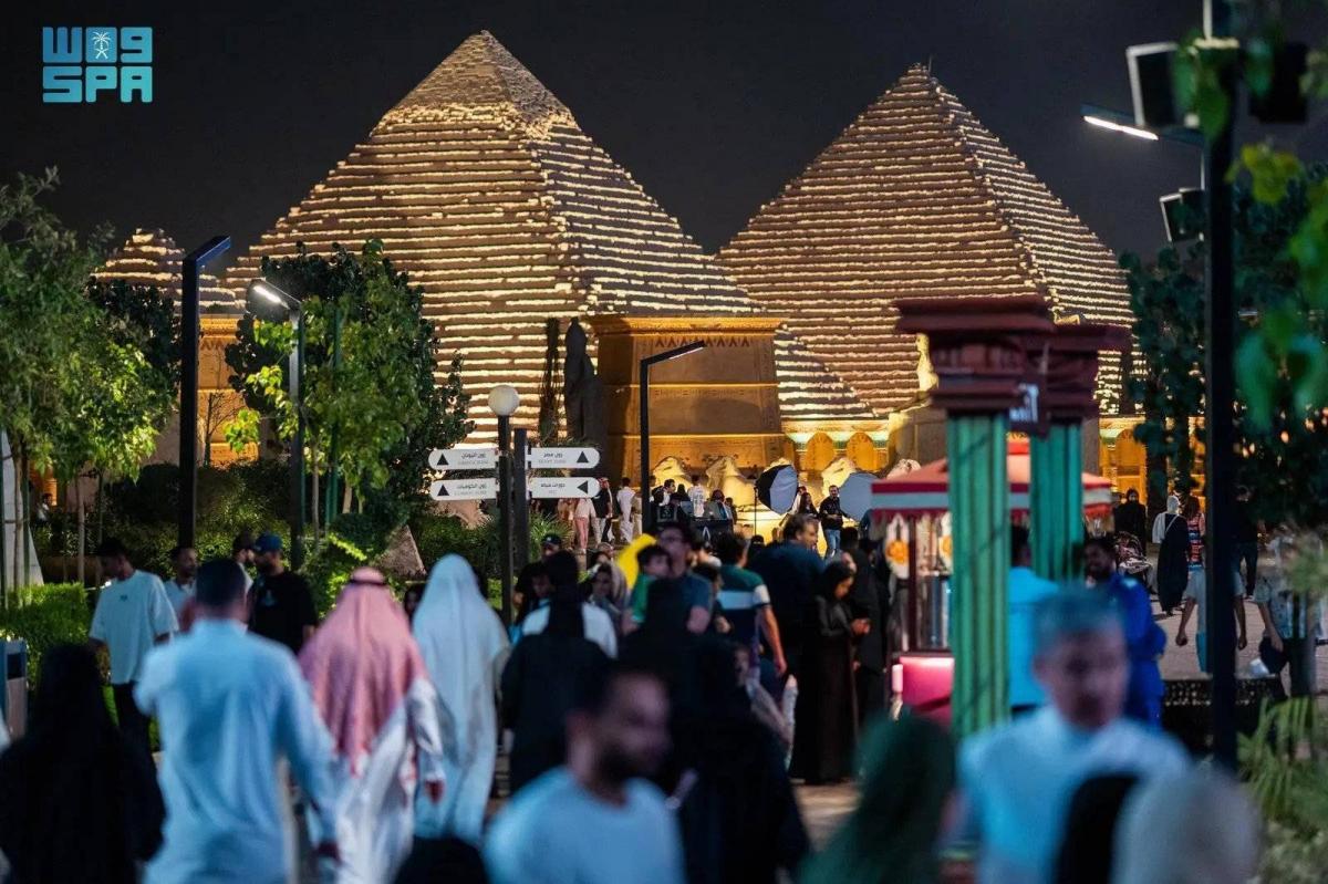 ''The Egyptian Area'' at Boulevard World: The Gateway of Riyadh Season ...