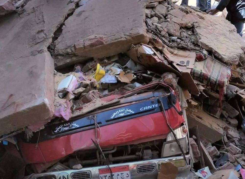 ''Tragedy Shakes Egypt'': Residential Building Collapse and Casualties ...