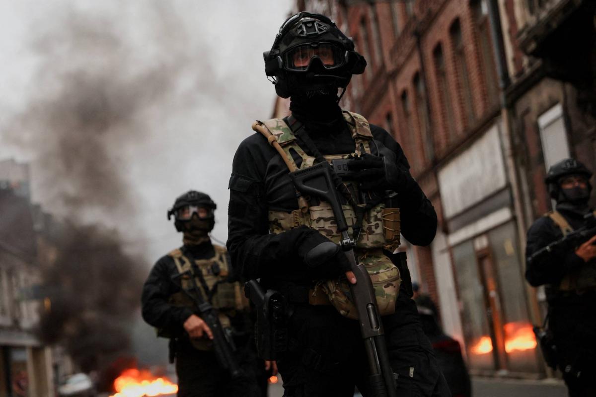 # France Deploys Army Units to Restore Security Amid Escalating Unrest ...