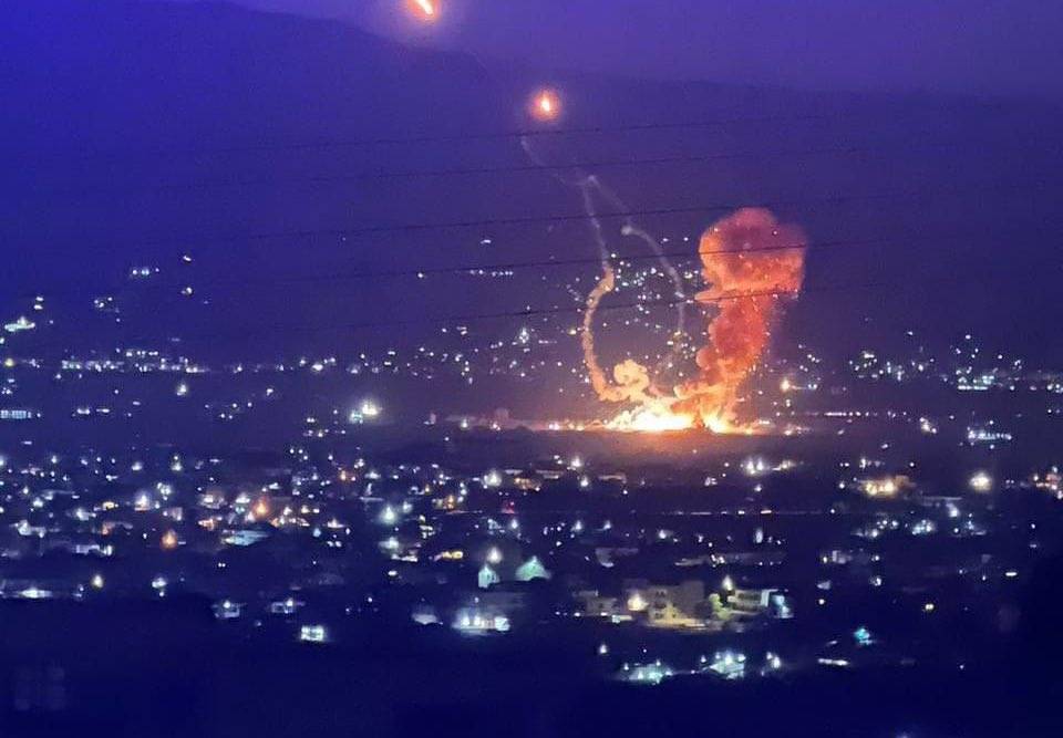 Israeli Preemptive Strike: Destruction of Hezbollah Missile Warehouses ...